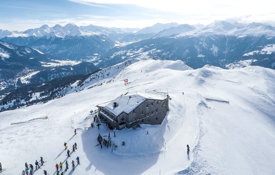 Das Bergrestaurant Piz Scalottas Lenzerheide